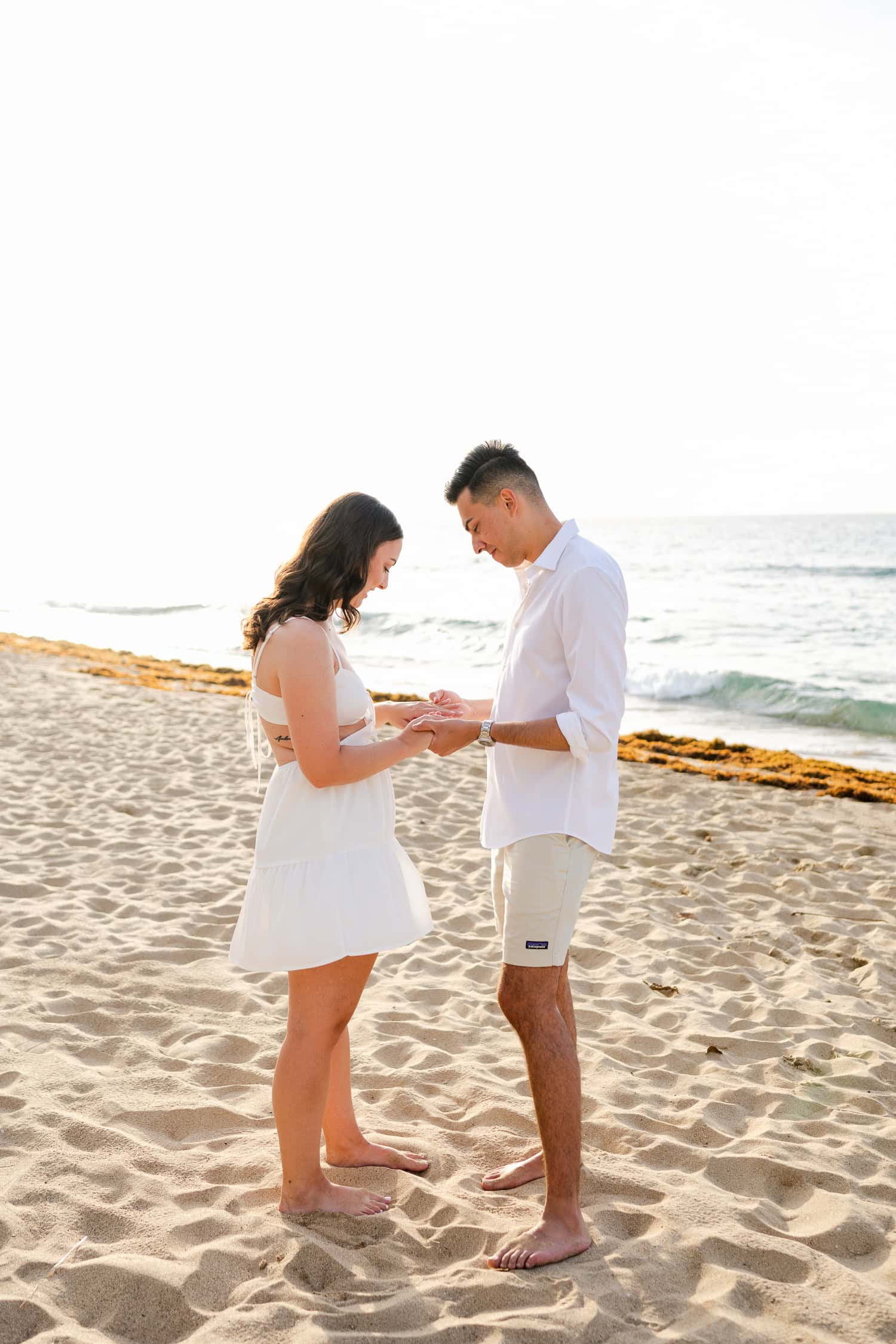 Beach Engagement Proposal Photos in Rincon Puerto Rico